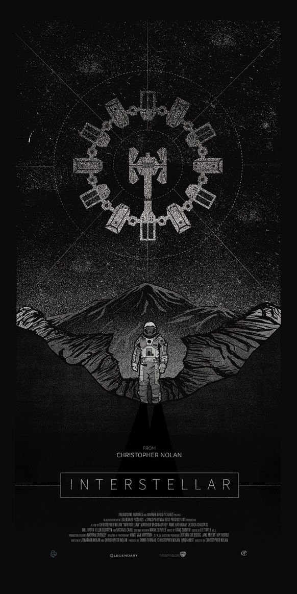 Poster Fan Art : Interstellar | Shunrize, le magazine friand de découvertes